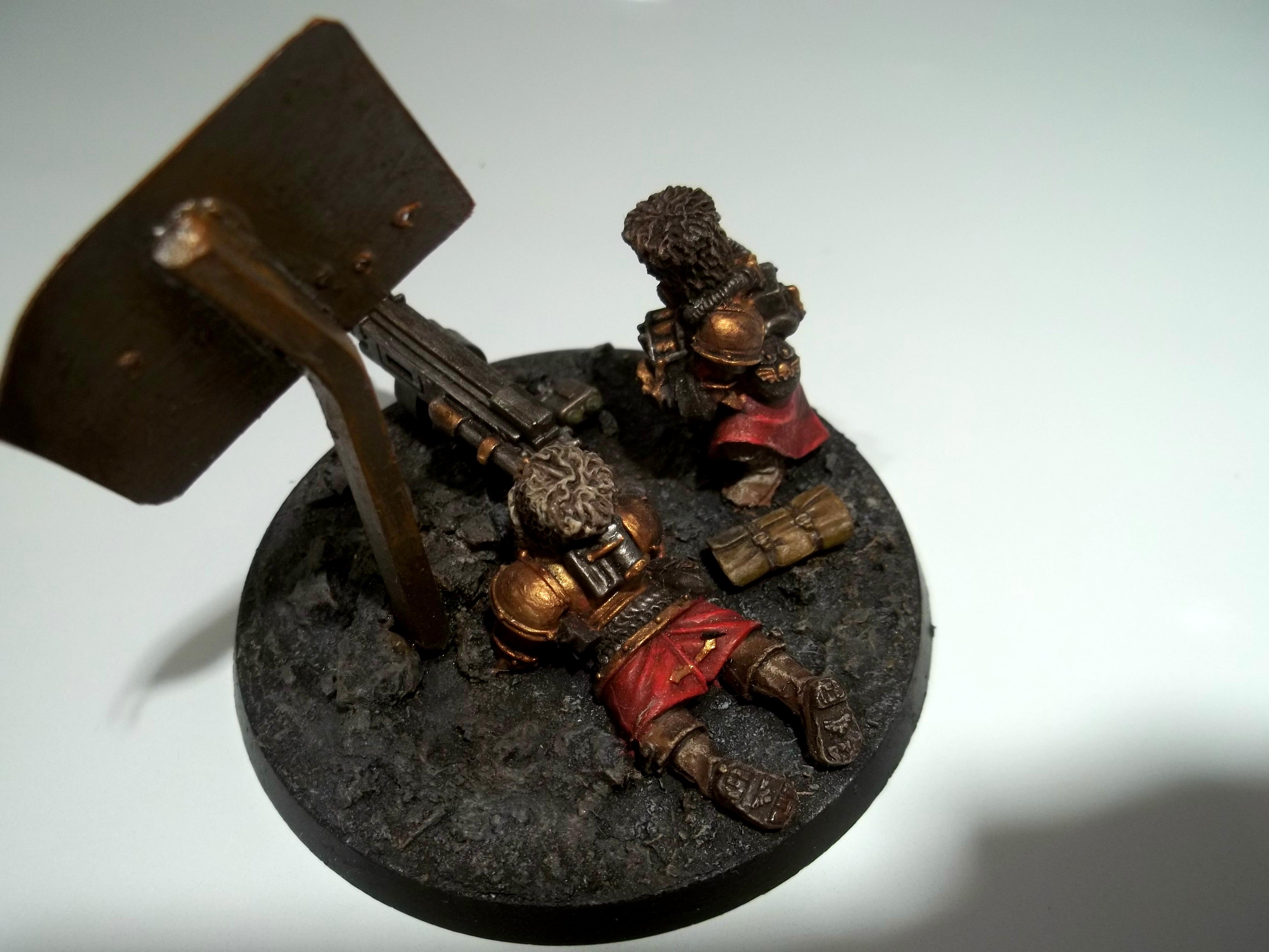 Guardsmen Heavy Weapons Team Imperial Guard Vostroyan Vostroyan